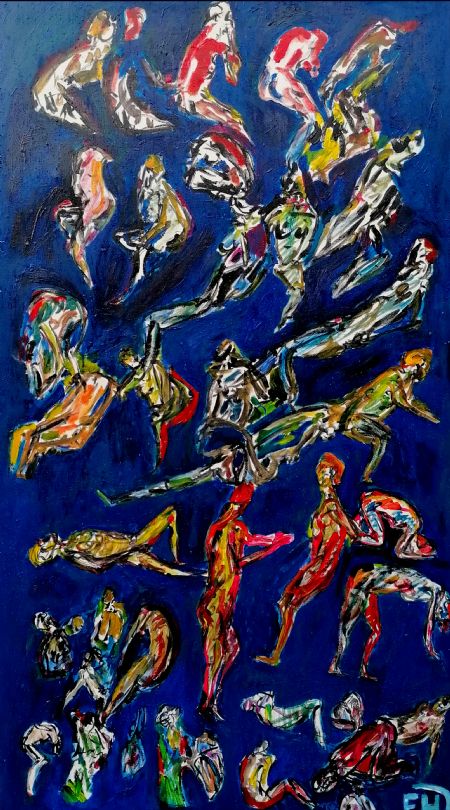 flemming hansen | figurmaleri | Køb maleri